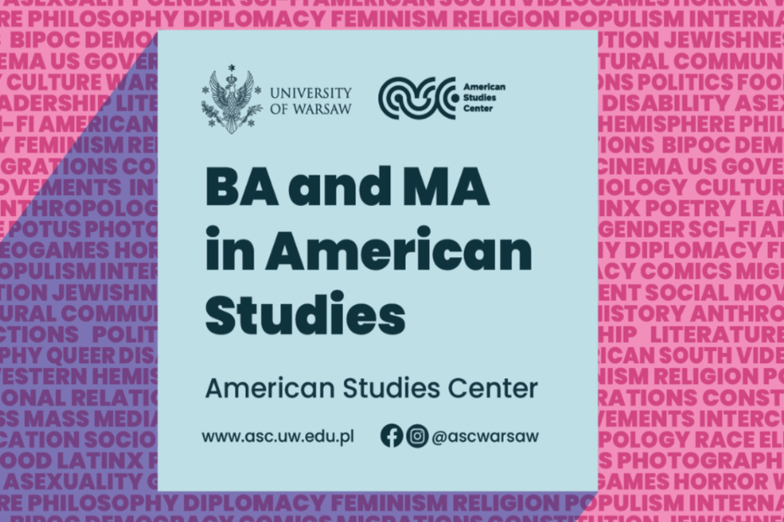 Home | American Studies Center, University of Warsaw